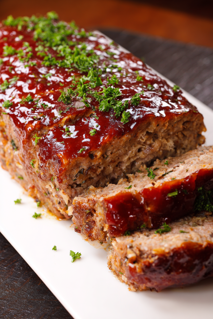 Meatloaf with Sweet and Savory Glaze Recipe | Easy Comfort Food ...