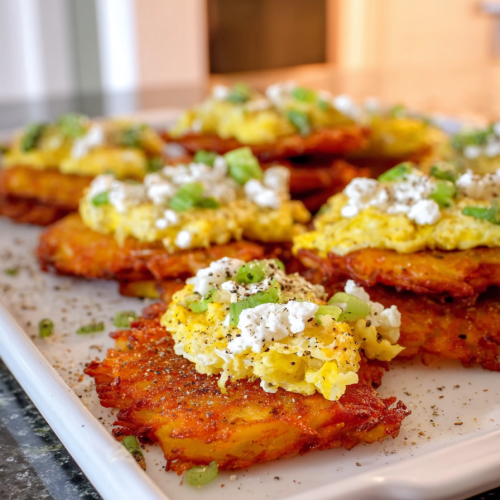 Loaded Hash Browns Recipe | Protein-Packed Breakfast | FlavorFuture ...