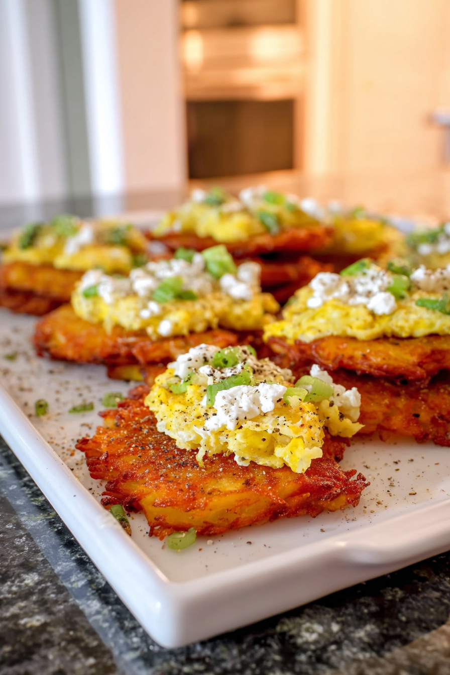 Loaded Hash Browns Recipe | Protein-Packed Breakfast | FlavorFuture ...