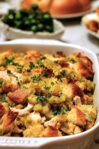 Easy Chicken and Stuffing Casserole Recipe | FlavorFuture - Easy Dinner ...
