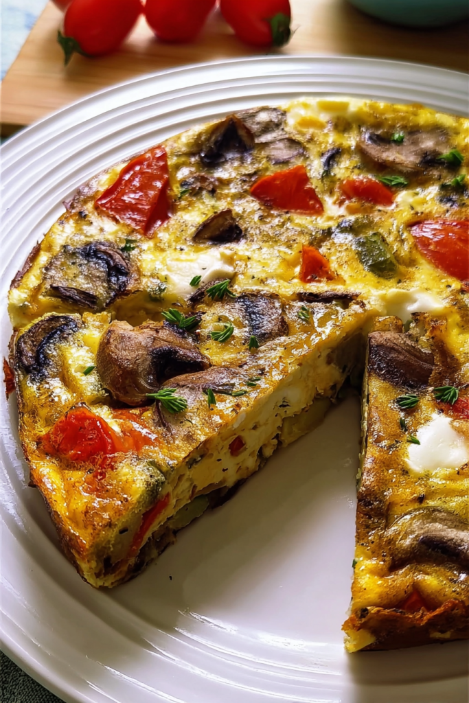 Baked Vegetable Frittata Recipe (Easy & Delicious) | FlavorFuture ...