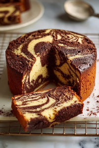 Classic Marble Cake Recipe | Easy & Moist Dessert | FlavorFuture - Easy ...