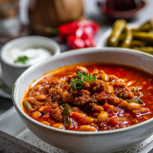 Kuru Fasulye Recipe (Turkish White Bean Stew) | FlavorFuture - Easy ...