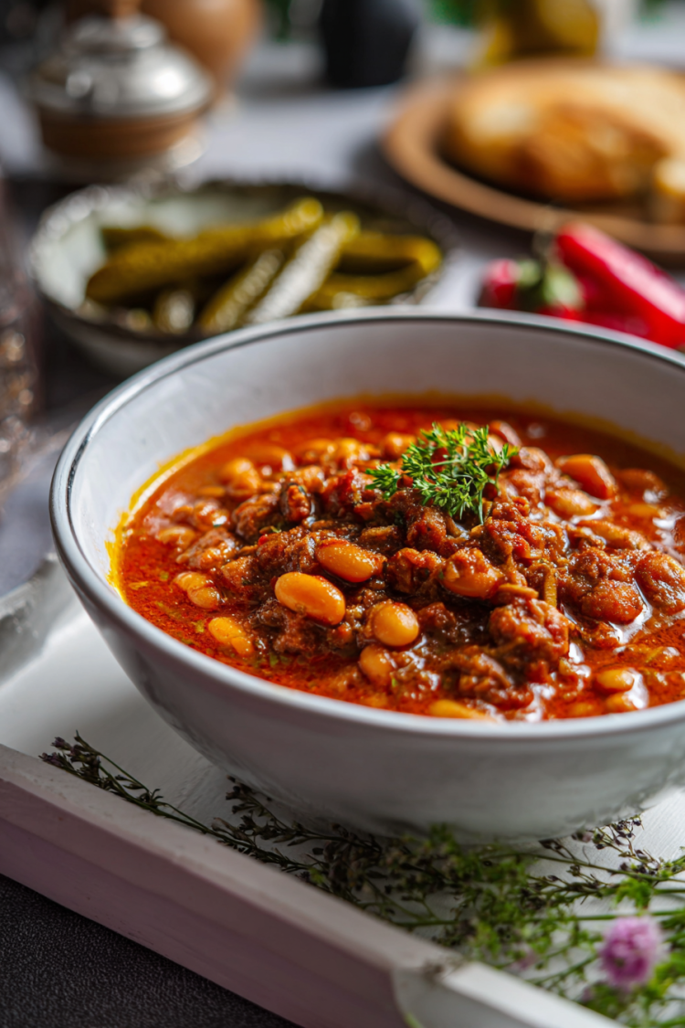 Kuru Fasulye Recipe (Turkish White Bean Stew) | FlavorFuture - Easy ...