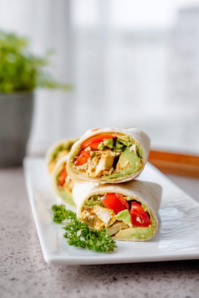 Chicken Avocado Wrap – Healthy 5-Minute Meal | FlavorFuture - Easy ...